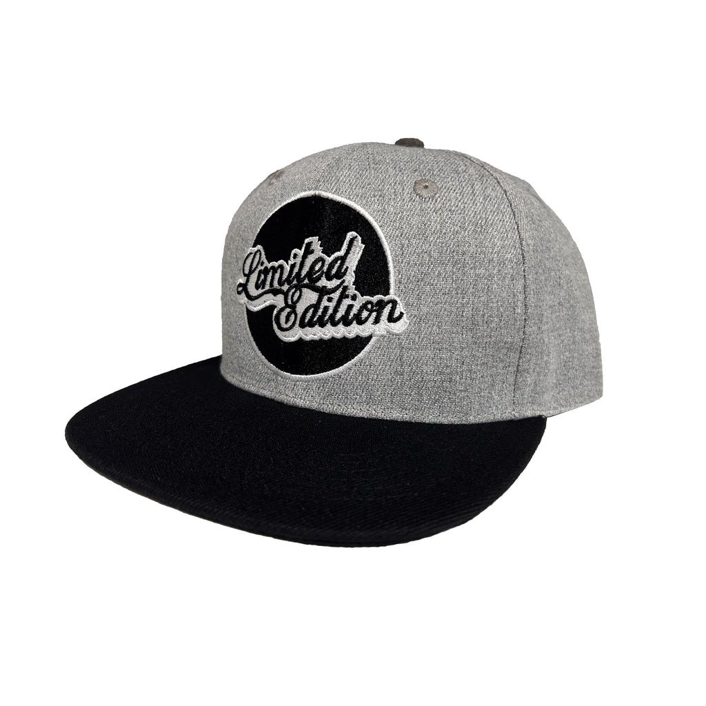 Limited Edition 'Corporate' Snap Back Hat - Grey / Black – Funkshen ...